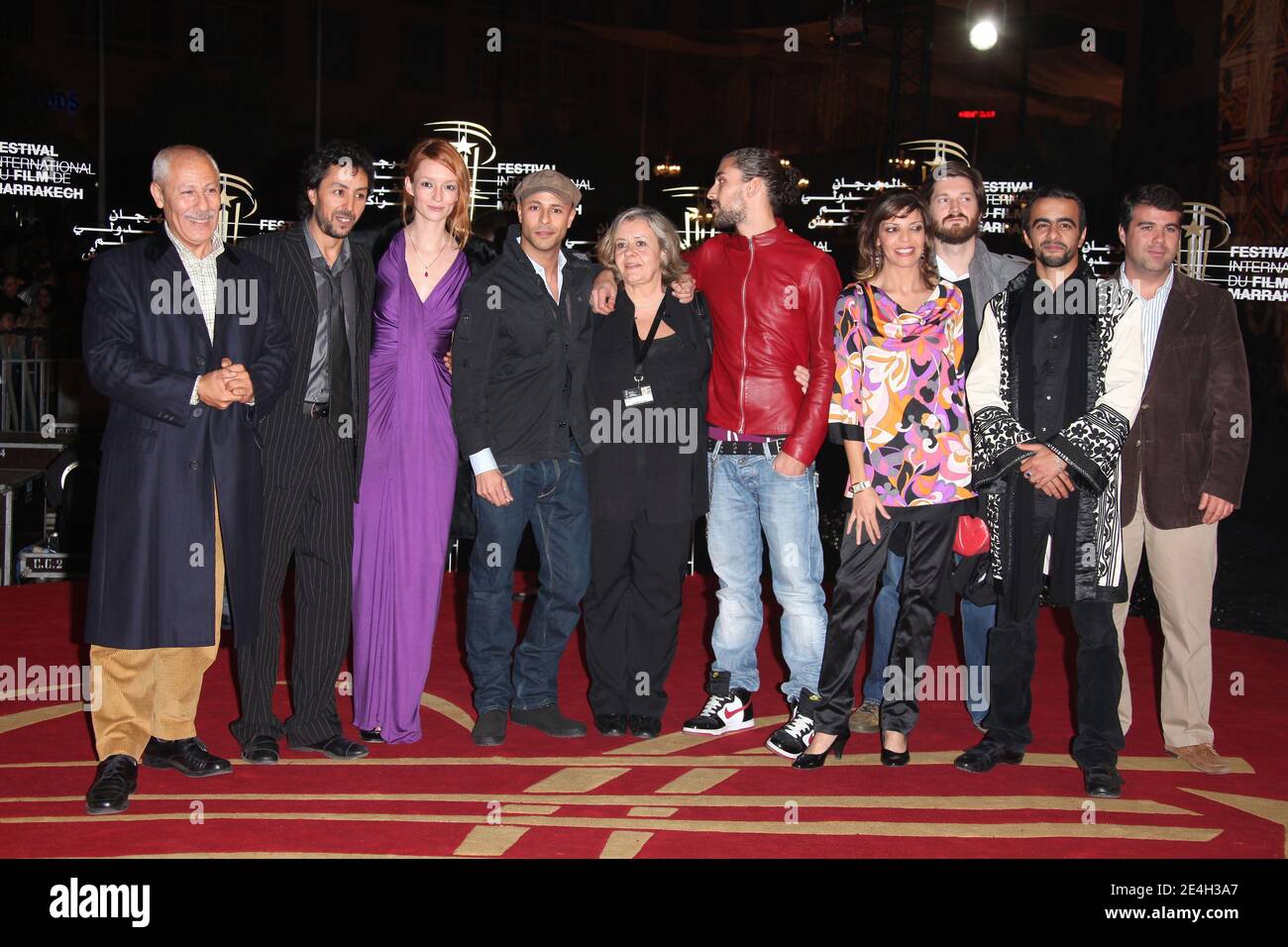 Audrey Marnay and all cast members from ''The man who sold the world ...