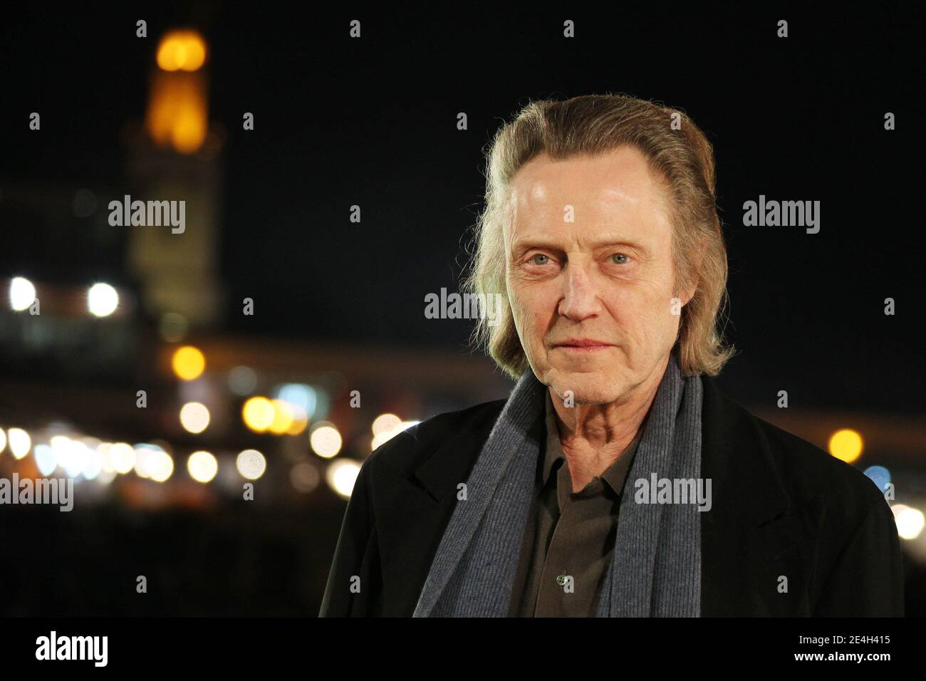 US actor Christopher Walken arriving before the screening of 'Catch me ...