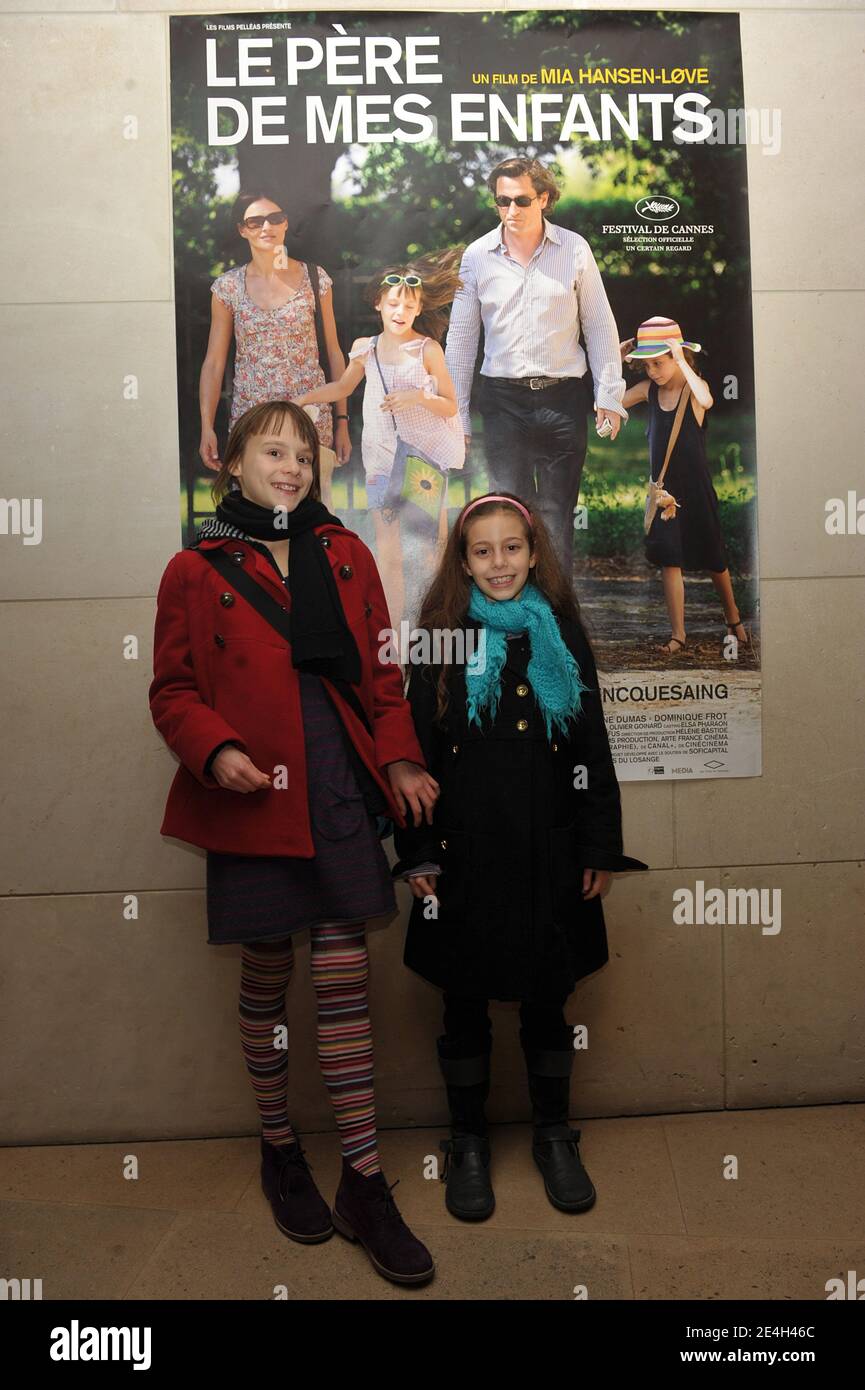 Alice Gautier and Manelle Driss attend the premiere of 'Le Pere De Mes ...