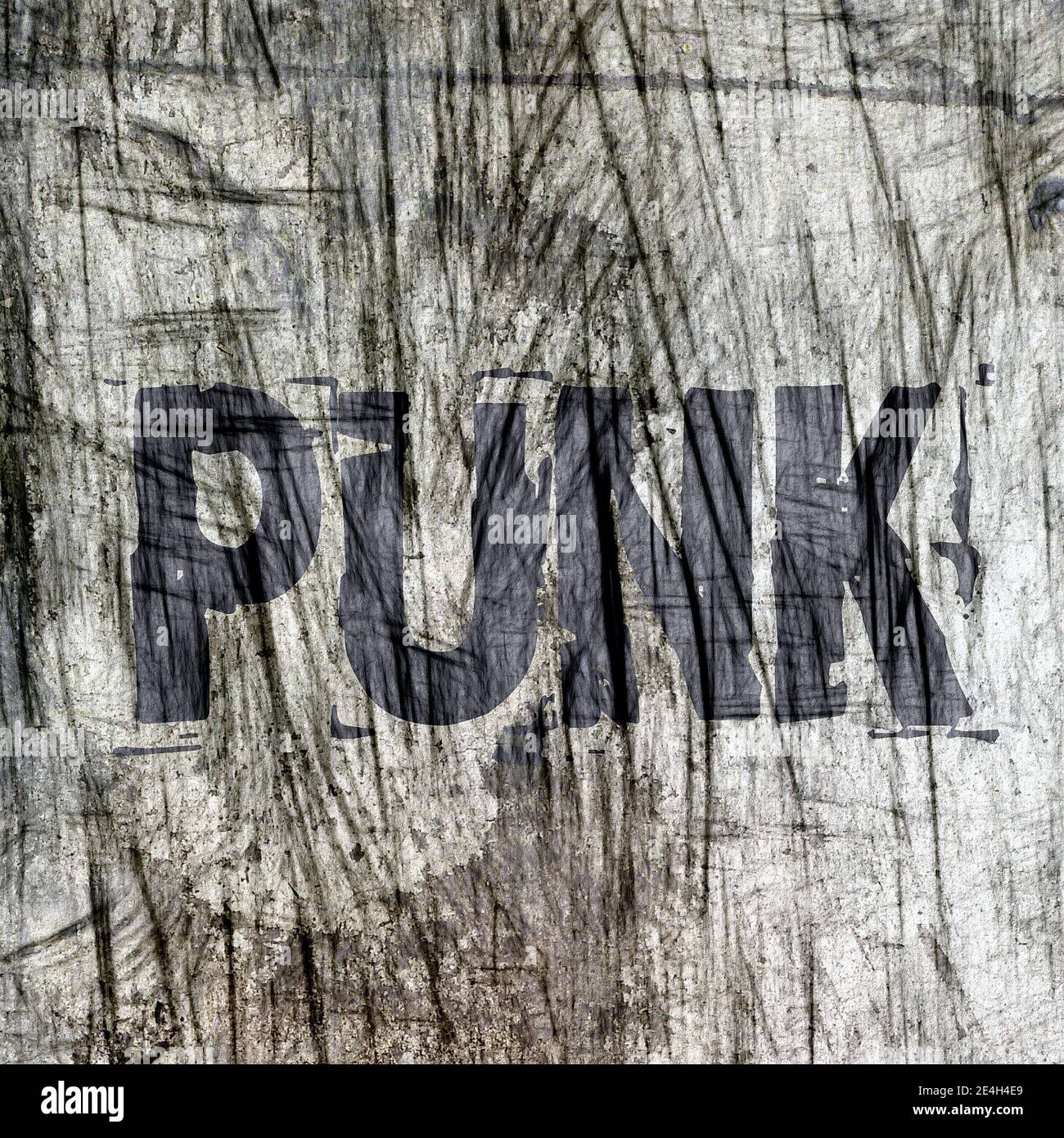 Punk word music background Stock Photo - Alamy