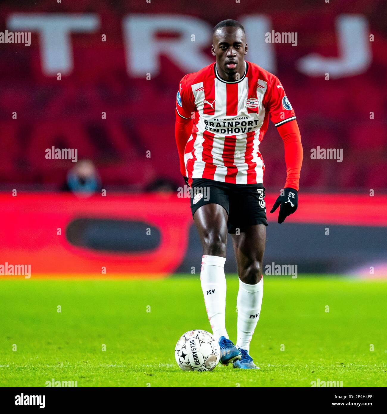 EINDHOVEN, Netherlands, 23-01-2021, football, Philips stadium, Dutch ...