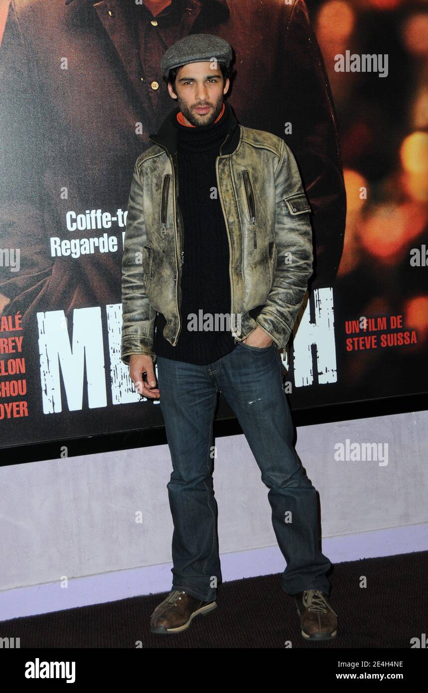 Nicolas Cazale attending the premiere of 'Mensch' at UGC Cine Cite ...