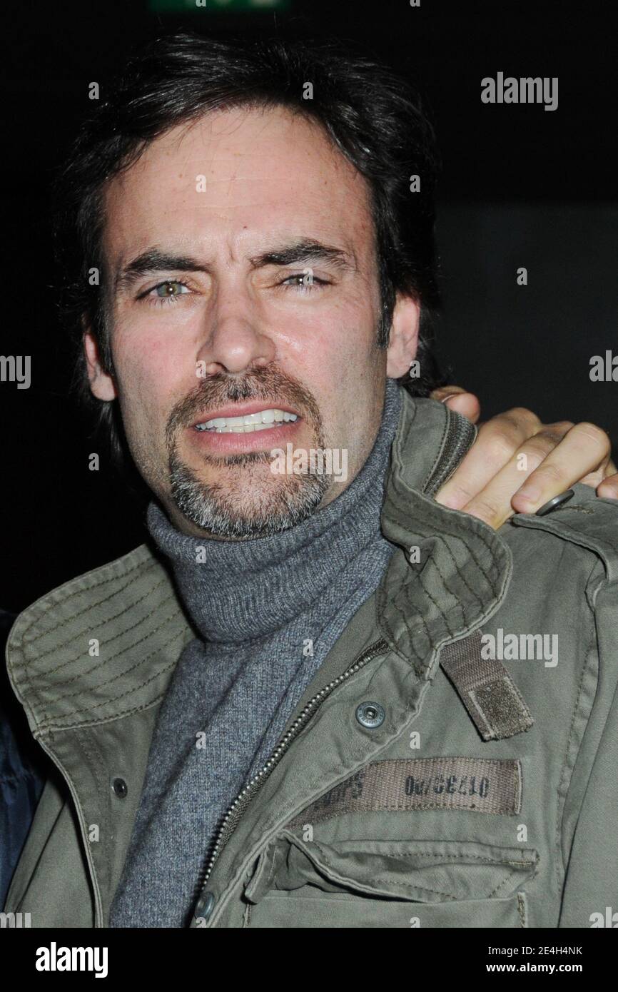 Anthony Delon attending the premiere of 'Mensch' at UGC Cine Cite Bercy ...
