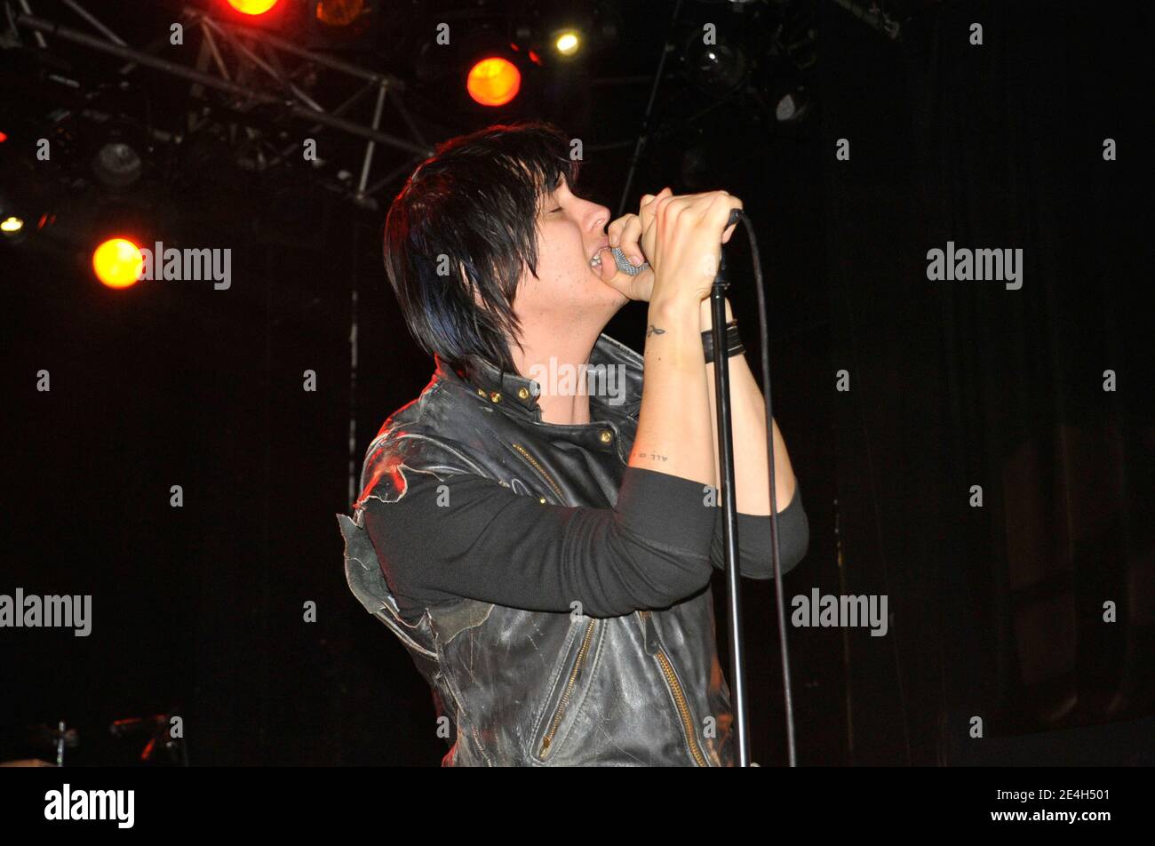 Julian Casablancas performs at Le Bataclan club, in Paris, France, on ...