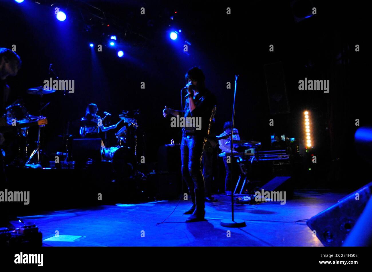 Julian Casablancas performs at Le Bataclan club, in Paris, France, on ...