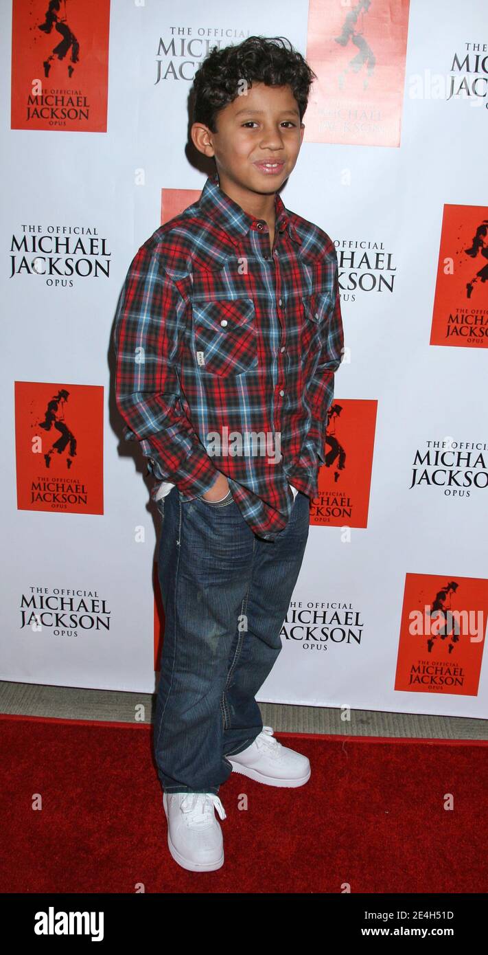 Jermaine Jackson's son Jafaar Jackson arriving at The Michael Jackson ...