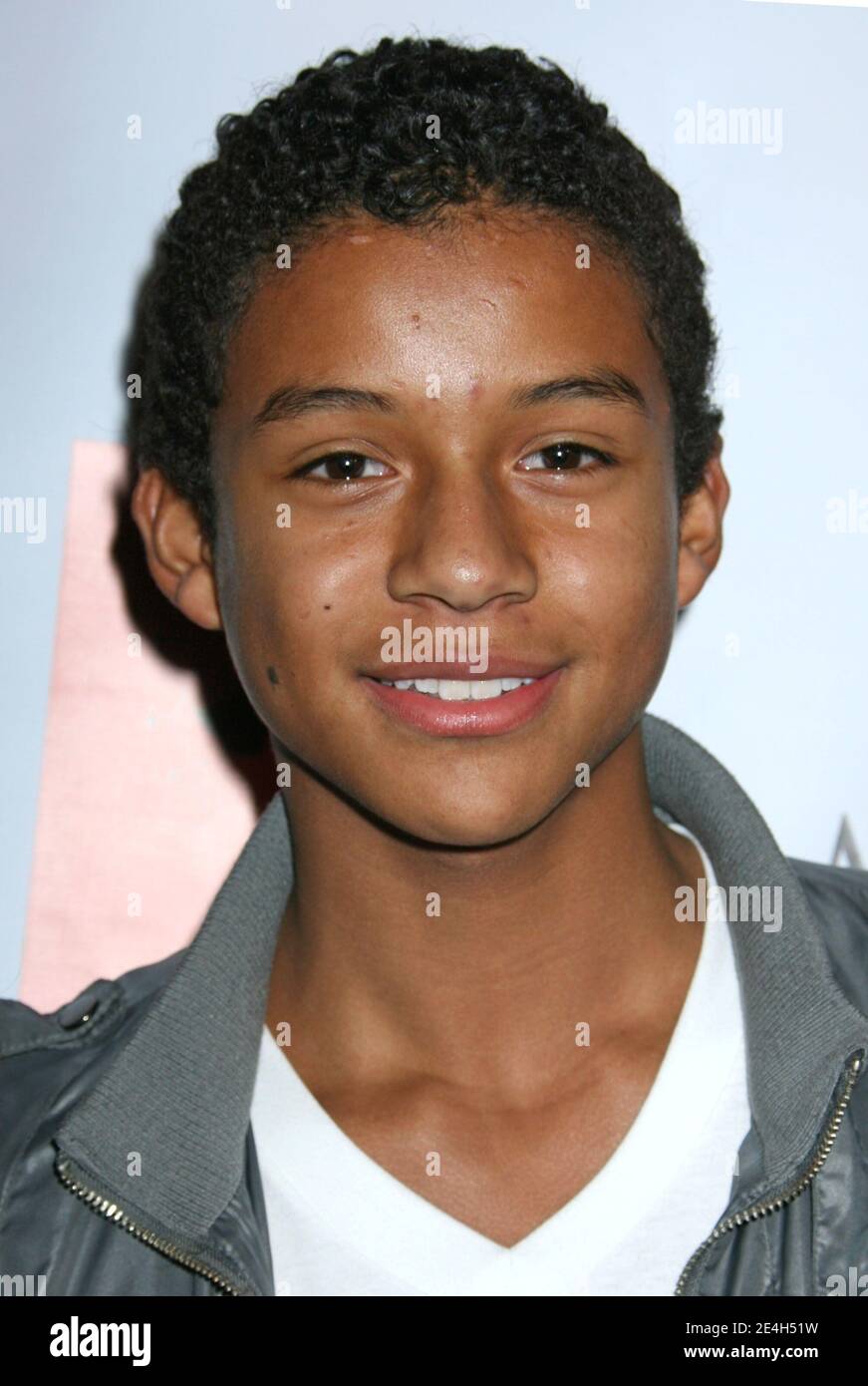 Jermaine Jackson's son Jermajsty Jackson arriving at The Michael ...