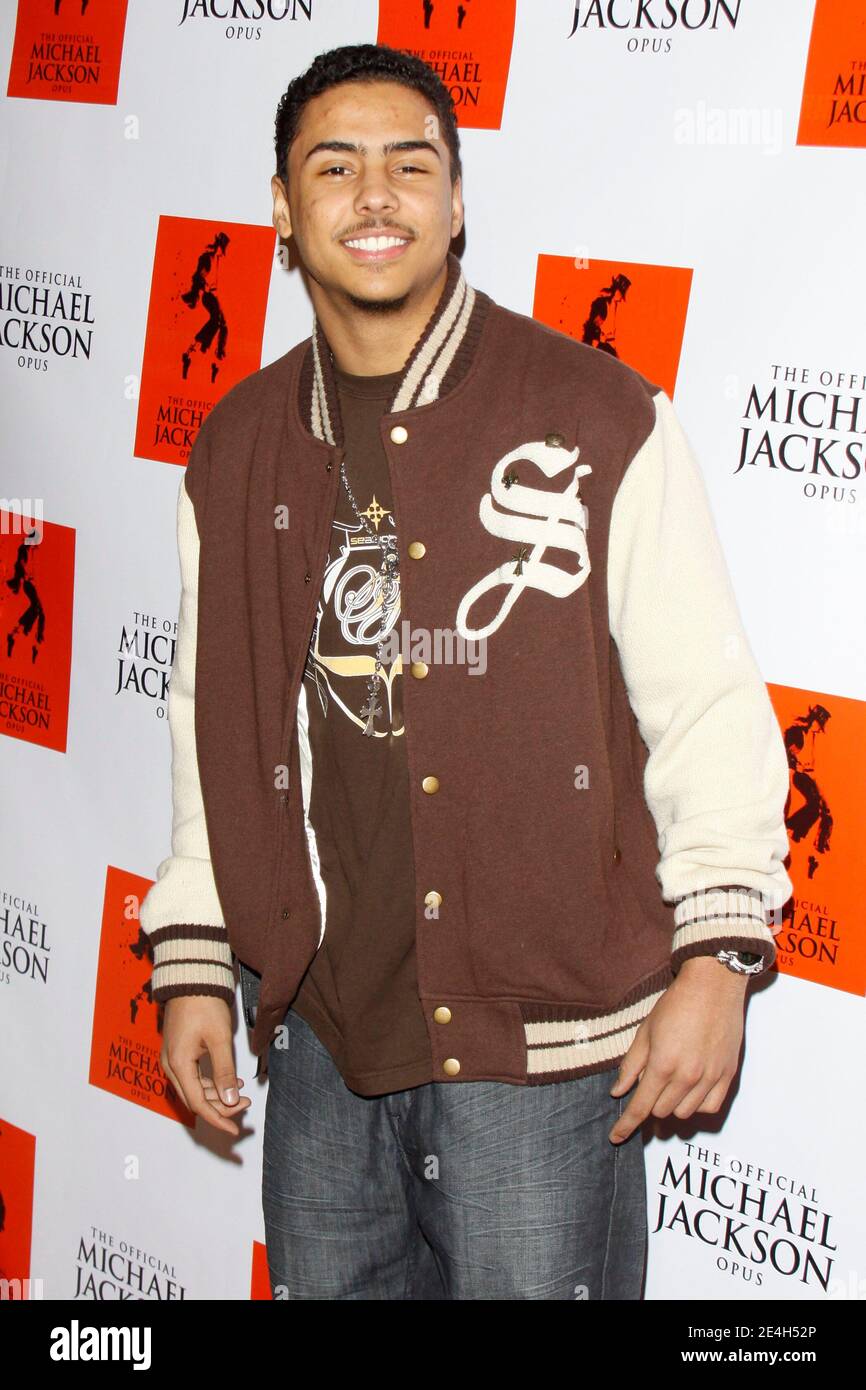 Sean 'P Diddy' Combs's son Quincy Brown at The Official Michael Jackson ...