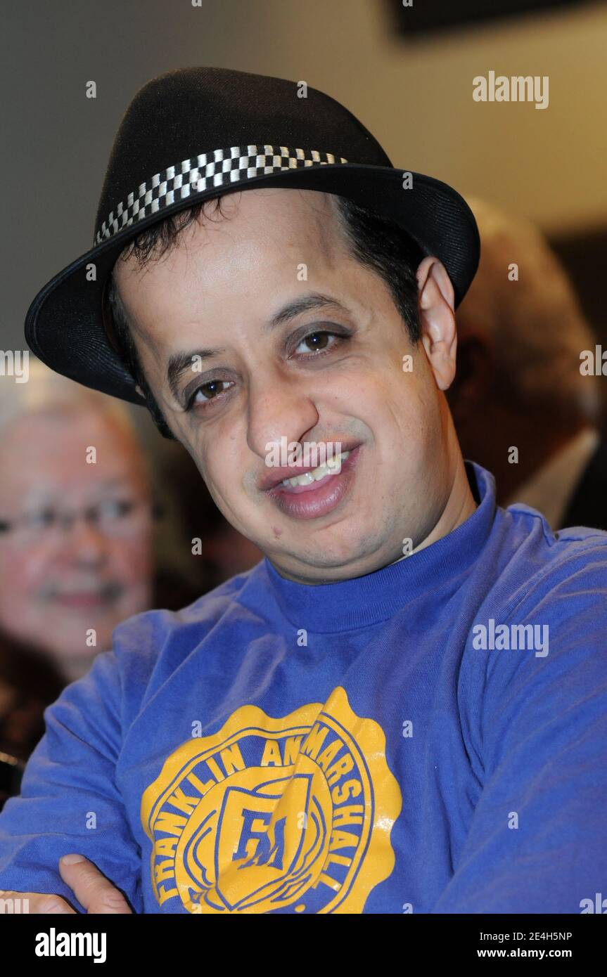 Bouder attending the 'Changeons De Regard' trophy party held at 'Espace ...