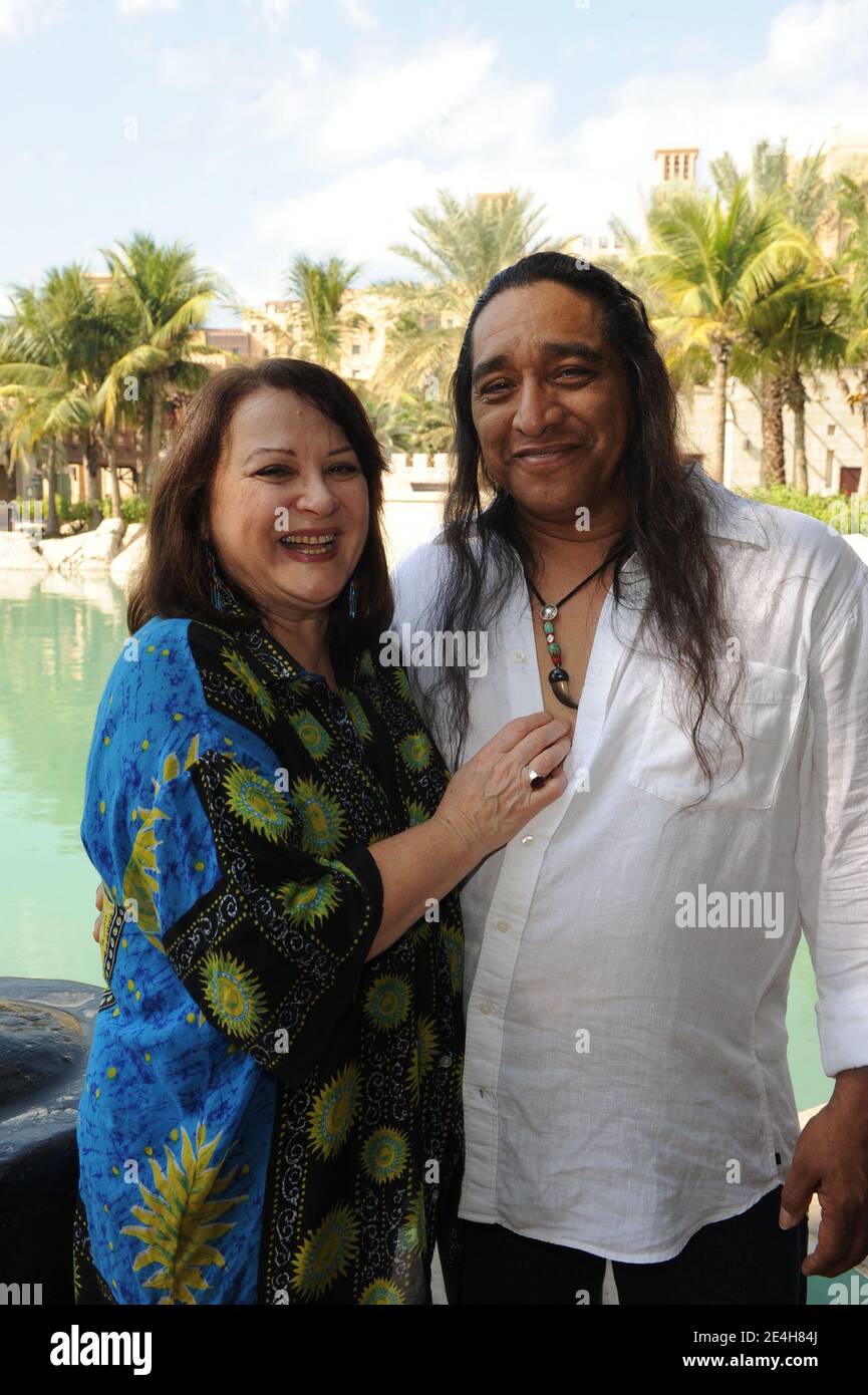 Josiane Balasko and her husband George Aguilar attend the In Focus ...