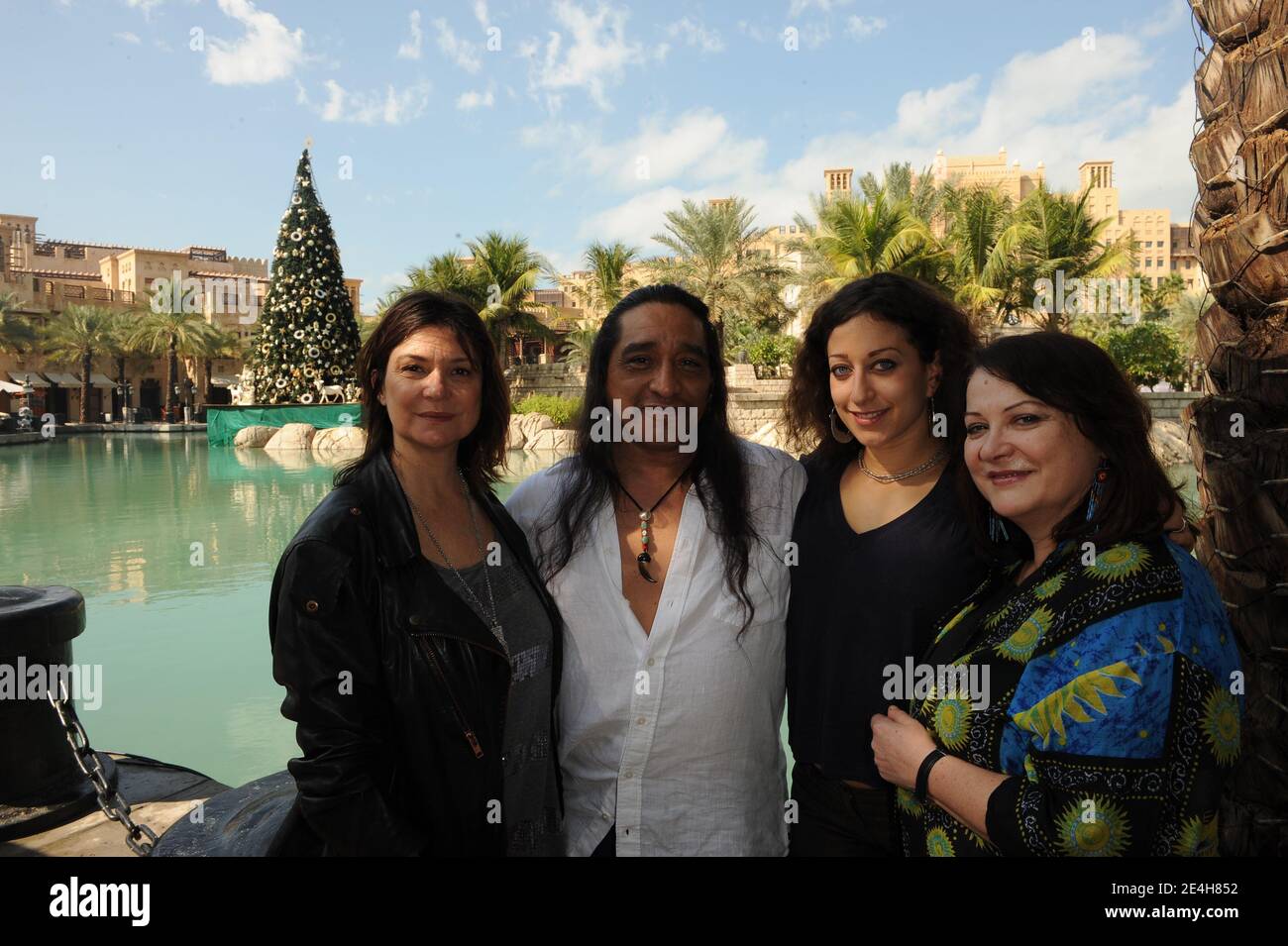 French movie celebrities producer Anne Dominique Toussaint, Josiane ...