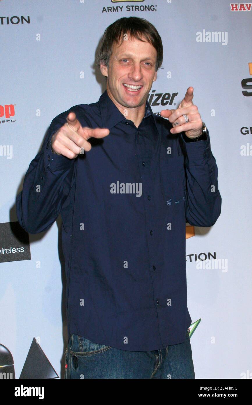 Tony Hawk arriving for Spike TVÍs 7th Annual Video Game Awards held at ...