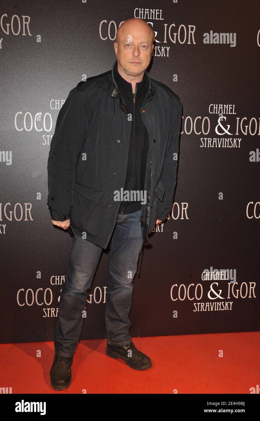 Gerard Krawczyk attending the premiere of 'Coco Chanel and Igor ...