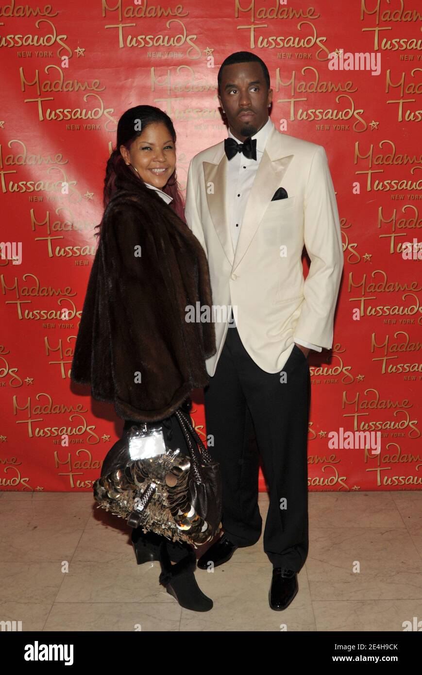 Misa Hylton Brimm attends the unveiling of the Sean 'Diddy' Combs wax figure at Madame Tussauds ...
