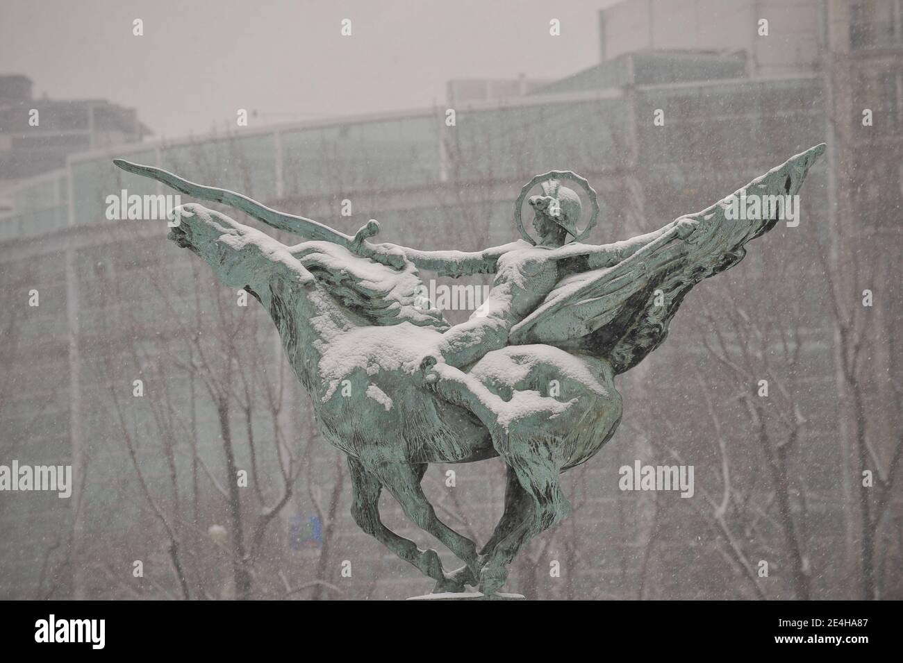 Illustration of Paris, France on December 17, 2009, after this year's ...