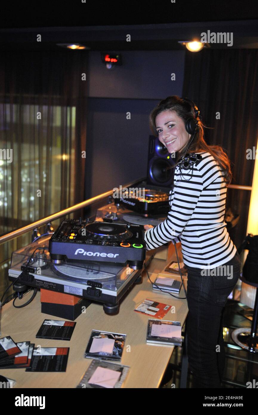 EXCLUSIVE. French Television presenter Elsa Fayer special DJ guest ...