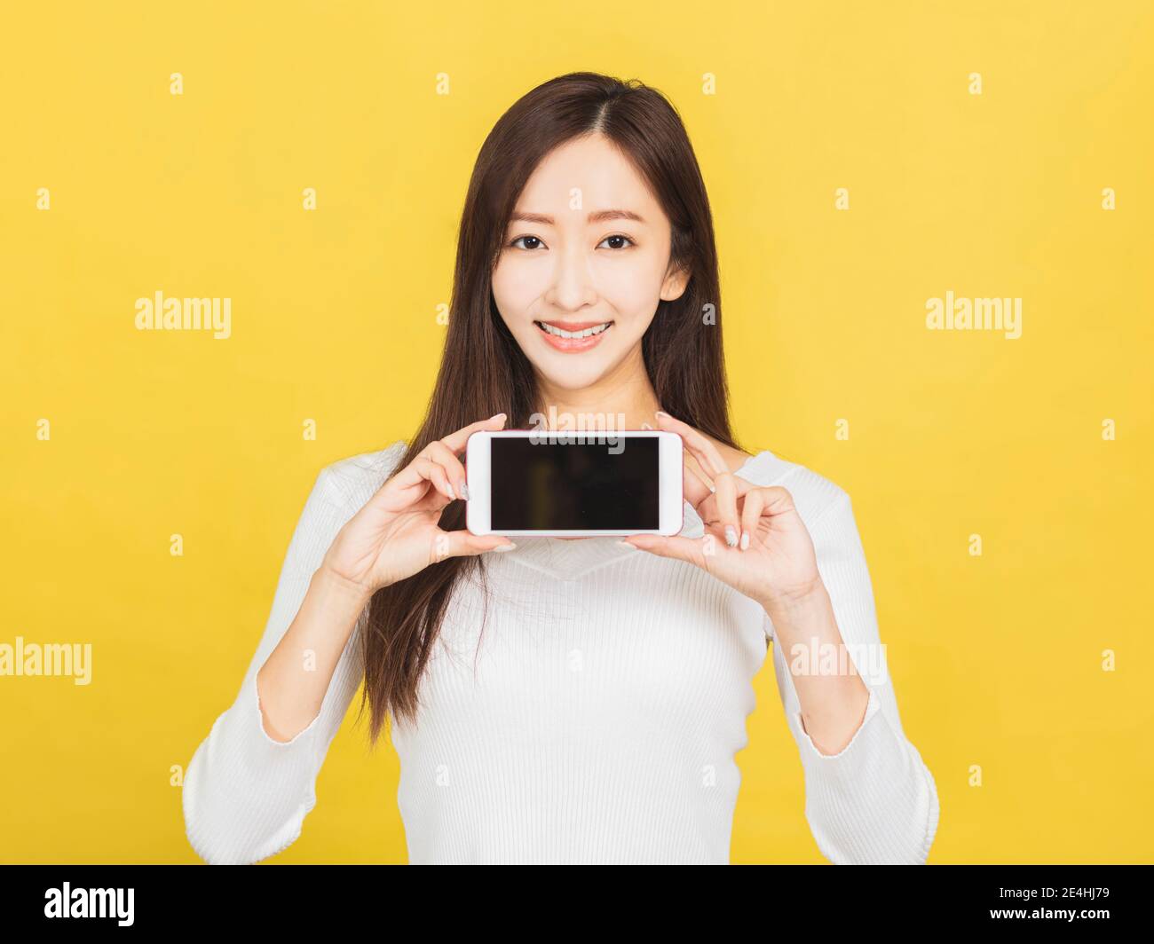 Smile screen hi-res stock photography and images - Alamy