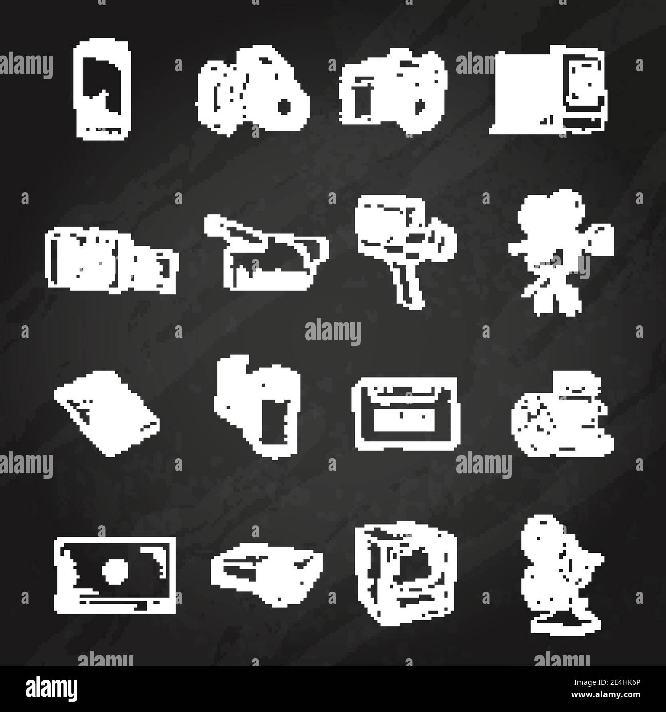 Photo video camera and multimedia entertainment technology chalkboard ...