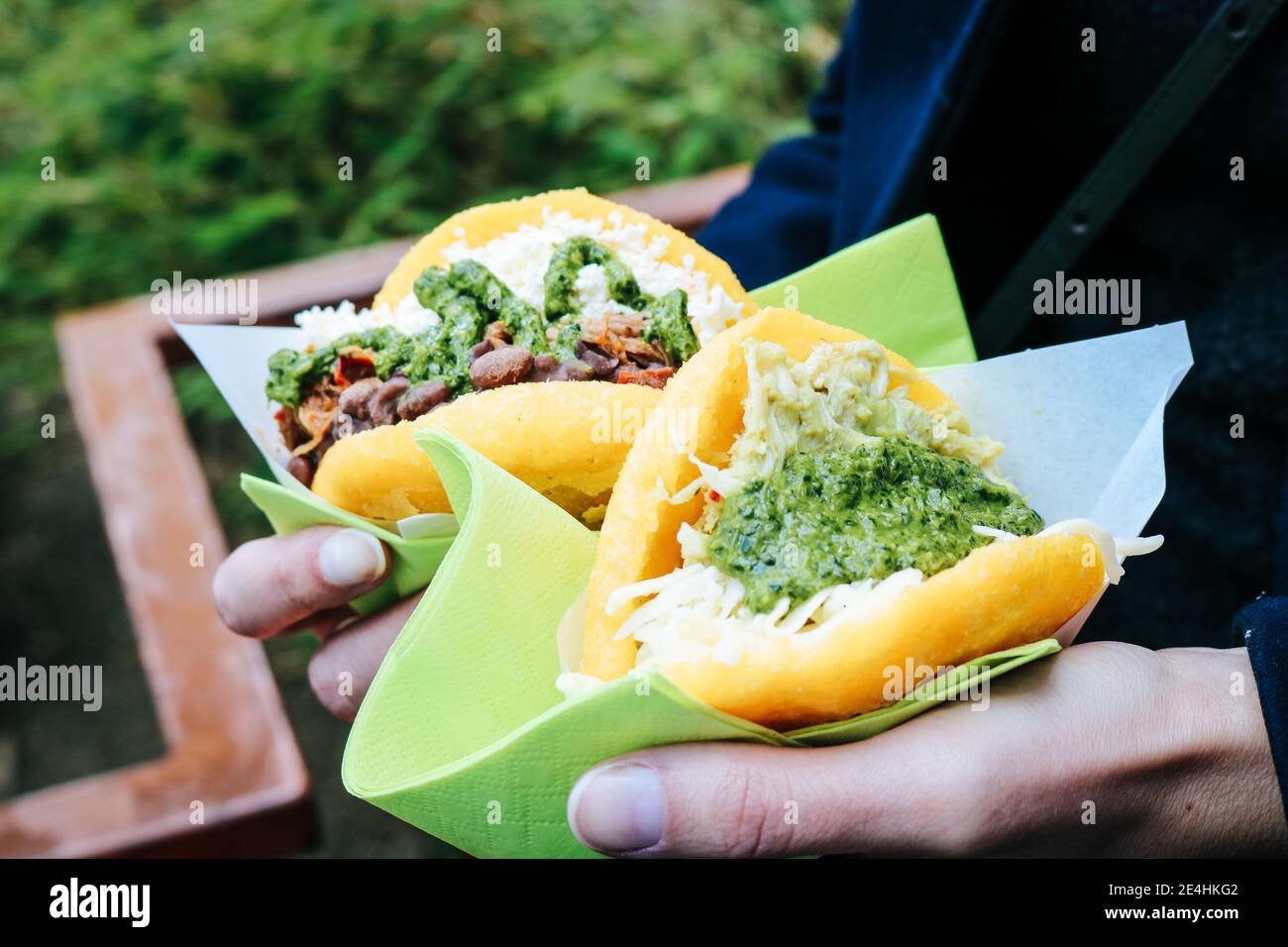 Green arepa hi-res stock photography and images - Alamy