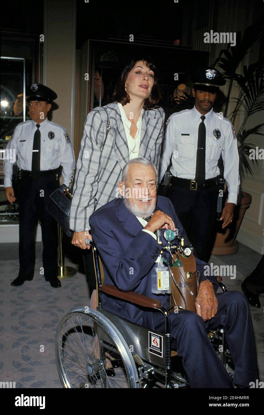 Anjelica Huston And John Huston 1986 Credit: Ralph Dominguez/MediaPunch ...