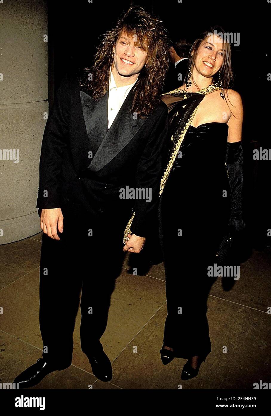 Jon Bon Jovi And Dorothea Bon Jovi At The 48th Golden Globe Awards on ...