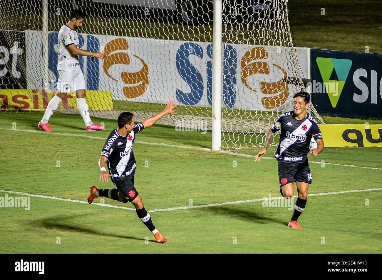 Rio De Janeiro, Brazil. 23rd Jan, 2021. Germán Cano scored during Vasco ...
