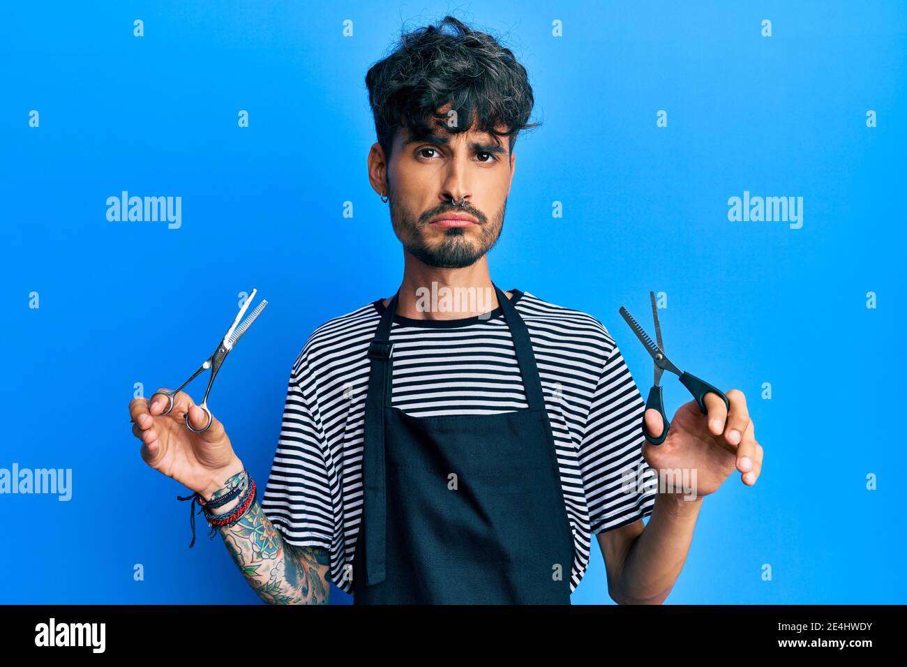 Male Hairdresser Angry High Resolution Stock Photography and Images - Alamy