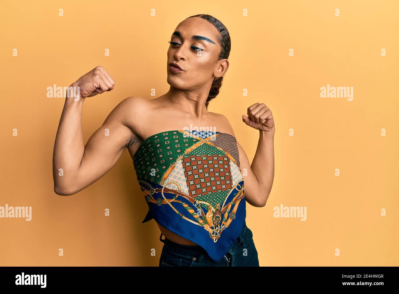 Transgender woman gym hi-res stock photography and images - Alamy