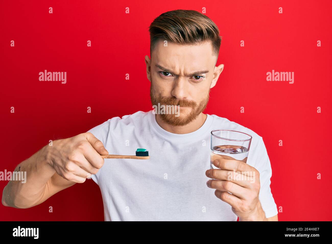 Dentist clean man tooth water hi-res stock photography and images - Alamy