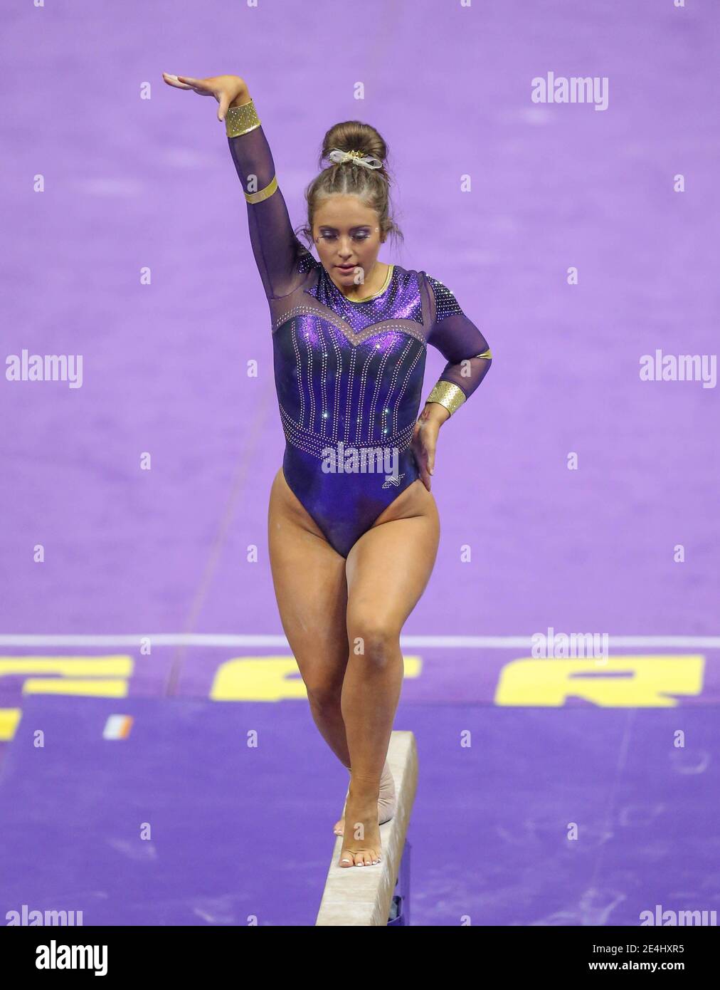 Baton Rouge, LA, USA. 22nd Jan, 2021. LSU's Christina Desiderio ...