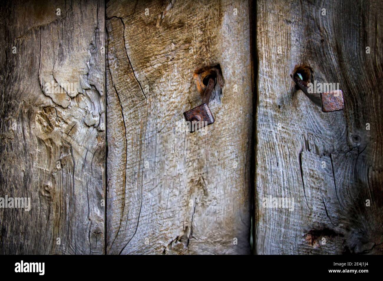 Wood nails hi-res stock photography and images - Alamy