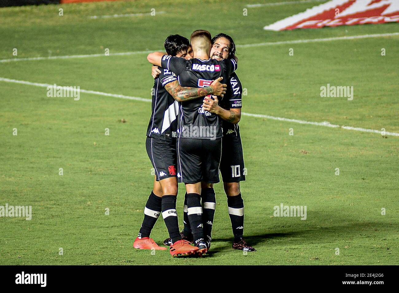 Rio De Janeiro, Brazil. 23rd Jan, 2021. Germán Cano scored his second ...