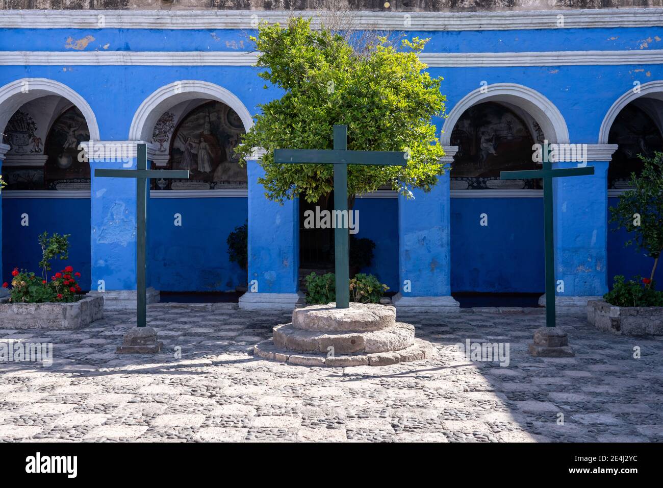 Santa Catalina Monastery in Arequipa, Peru Stock Photo - Alamy