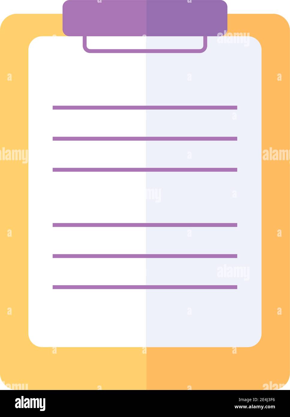 chemistry clipboard checking science flat style vector illustration ...