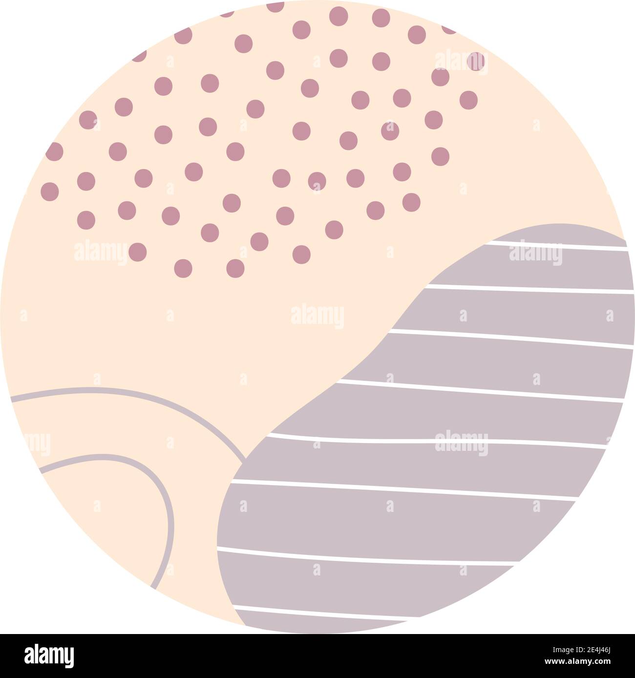 highlight cover abstract round texture vector illustration Stock Vector ...