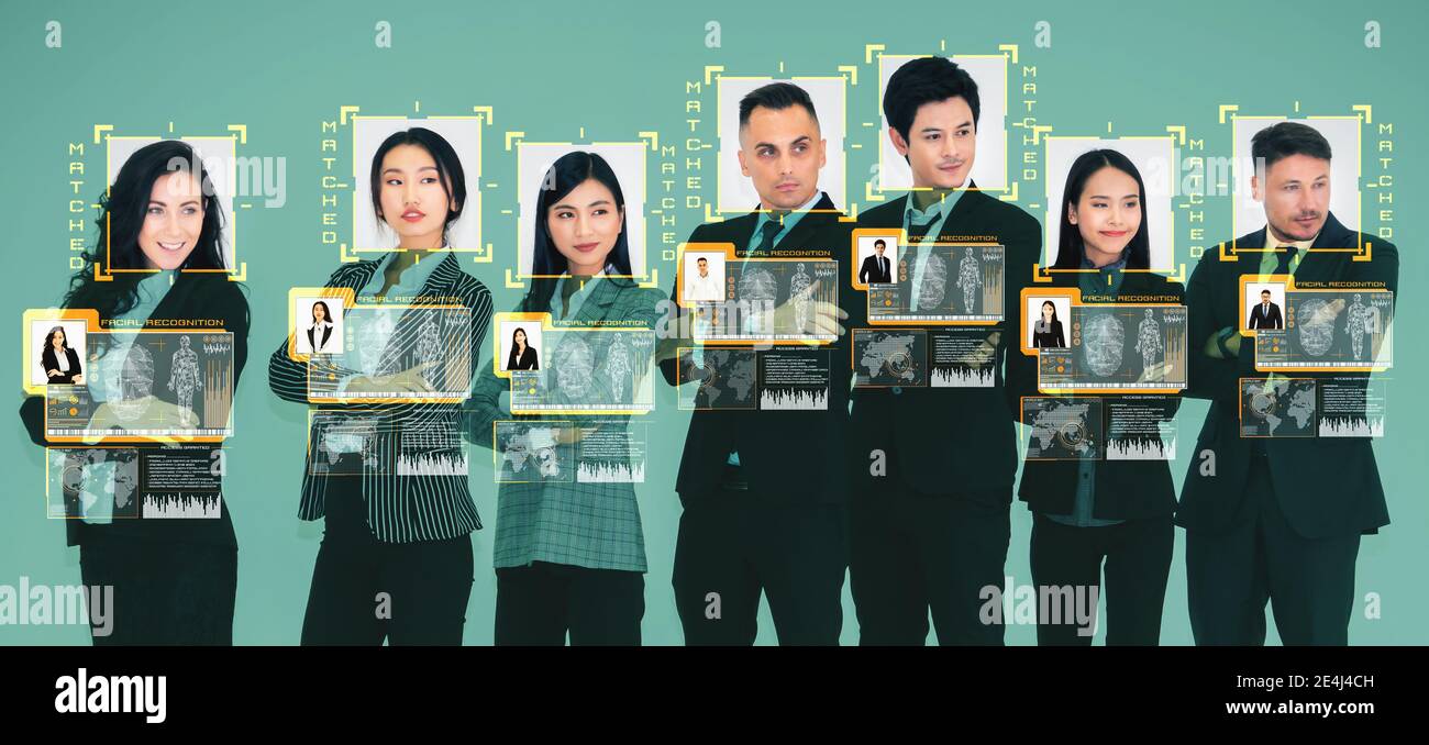 Facial recognition of crowd hi-res stock photography and images - Alamy