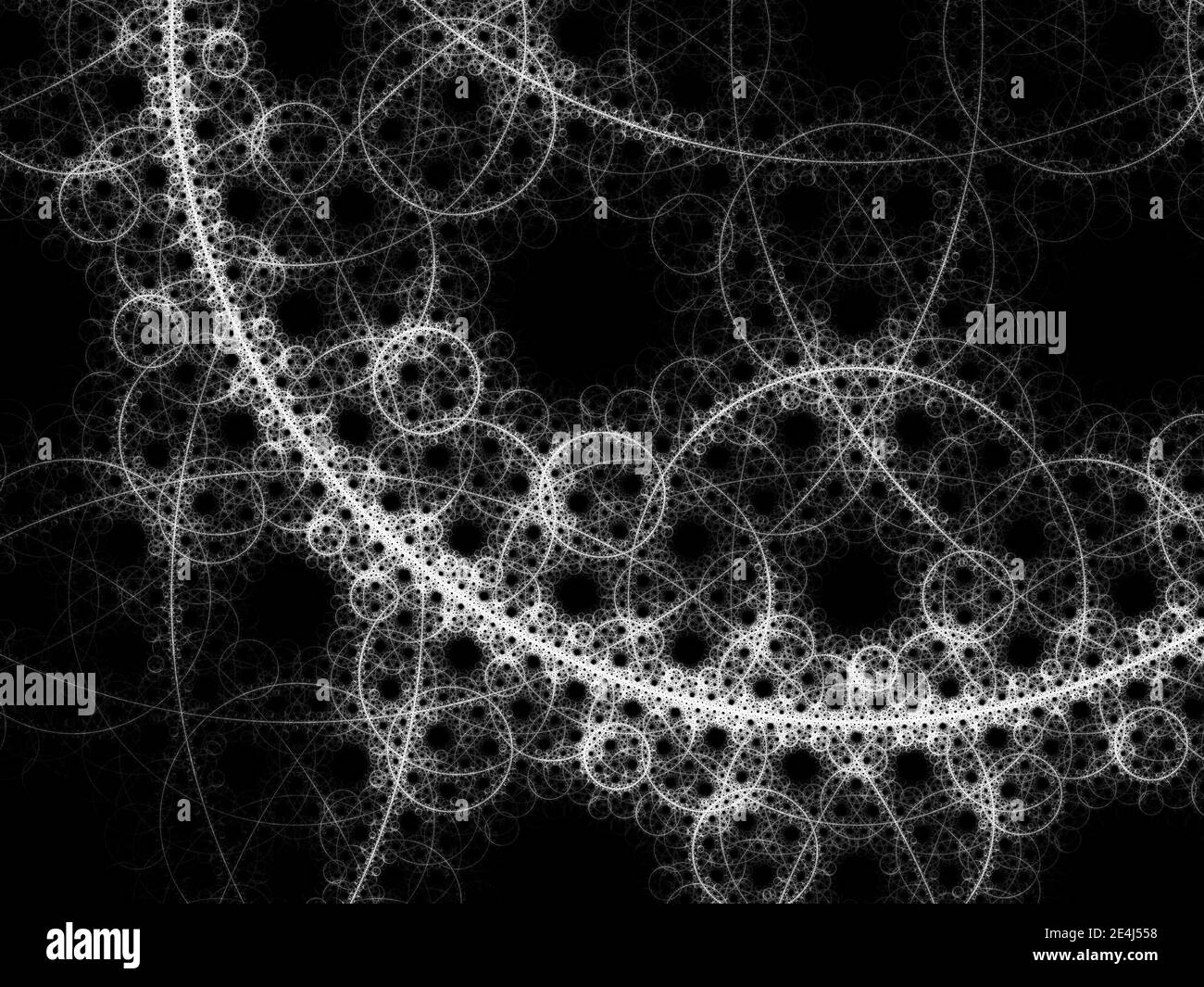 Mandelbulb fractal Black and White Stock Photos & Images - Alamy