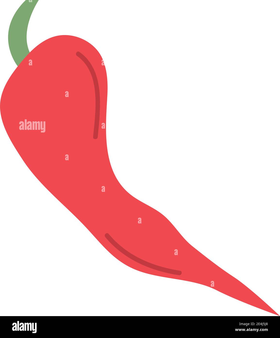 chilli vegetable design, food organic and healthy theme Vector ...