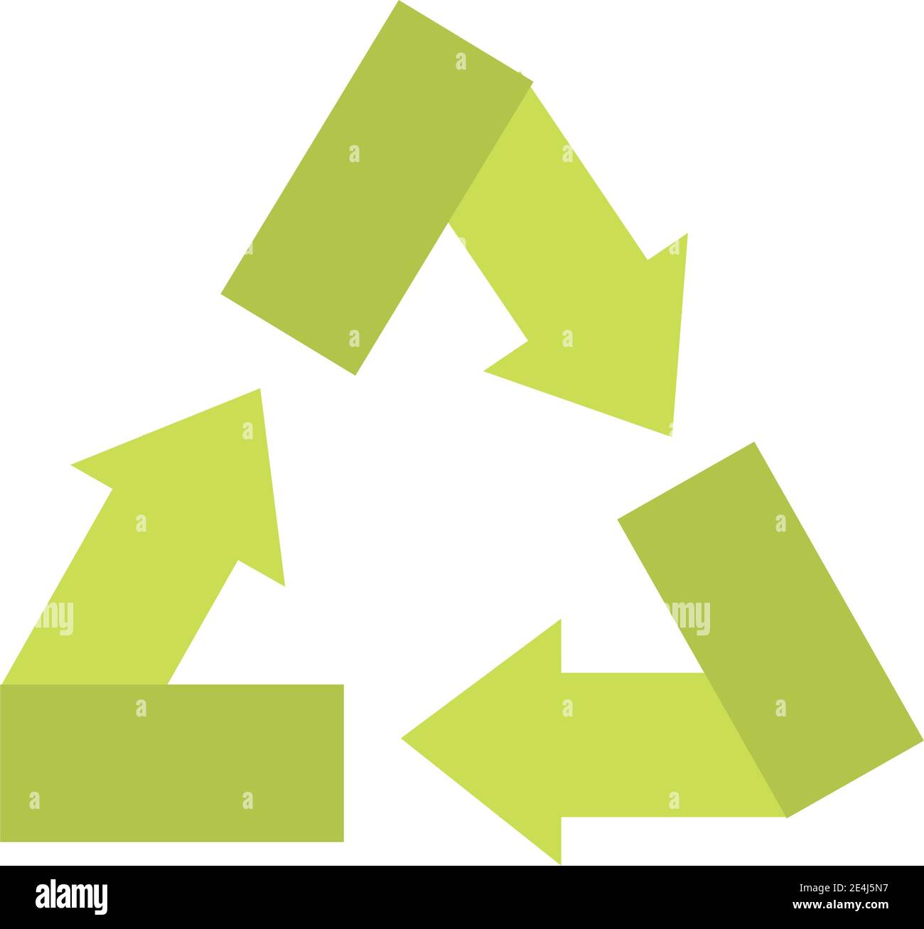 Recycle sign design, Ecology eco save and green theme Vector ...