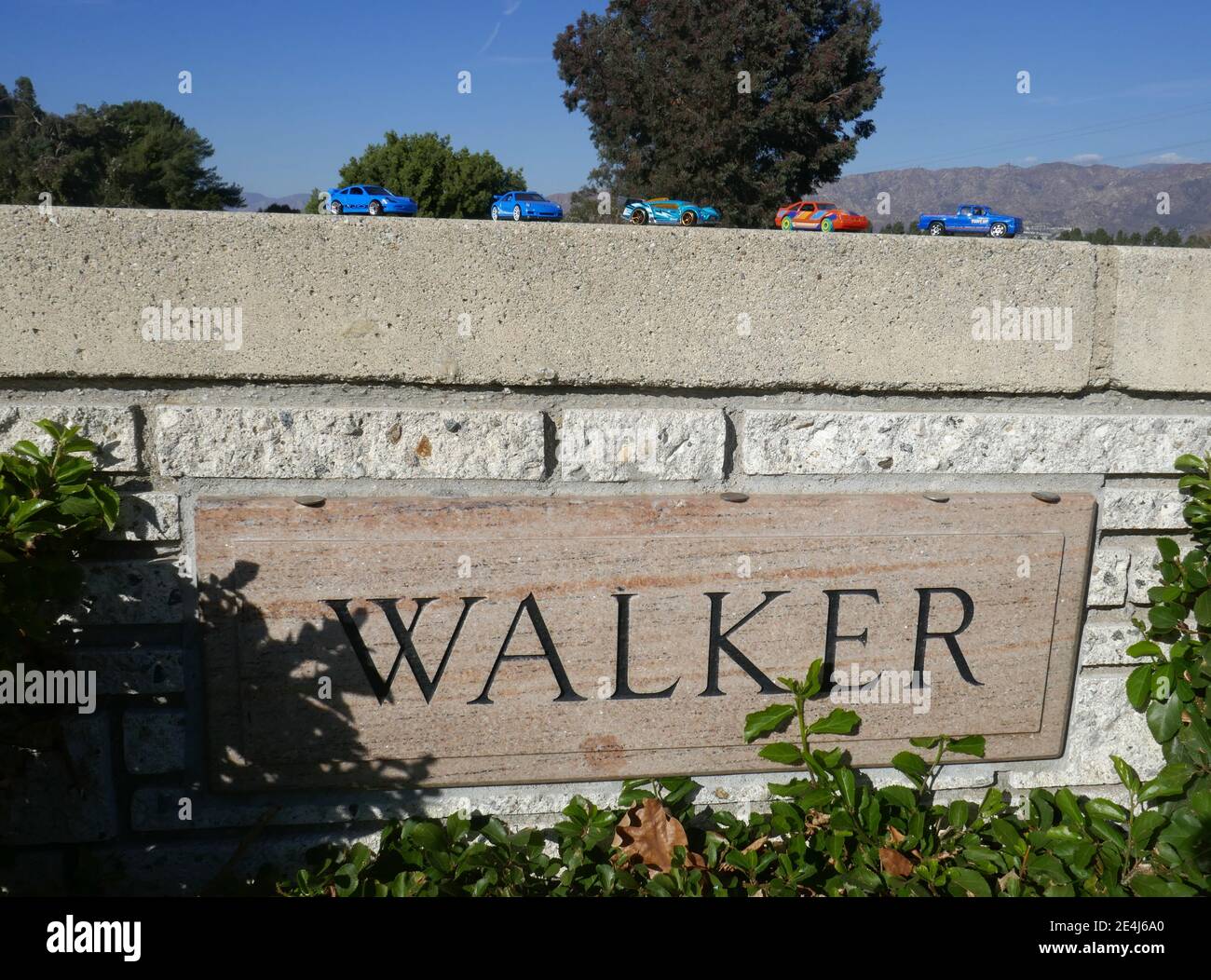 Los Angeles, California, USA 21st January 2021 A general view of atmosphere of actor Paul Walker ...