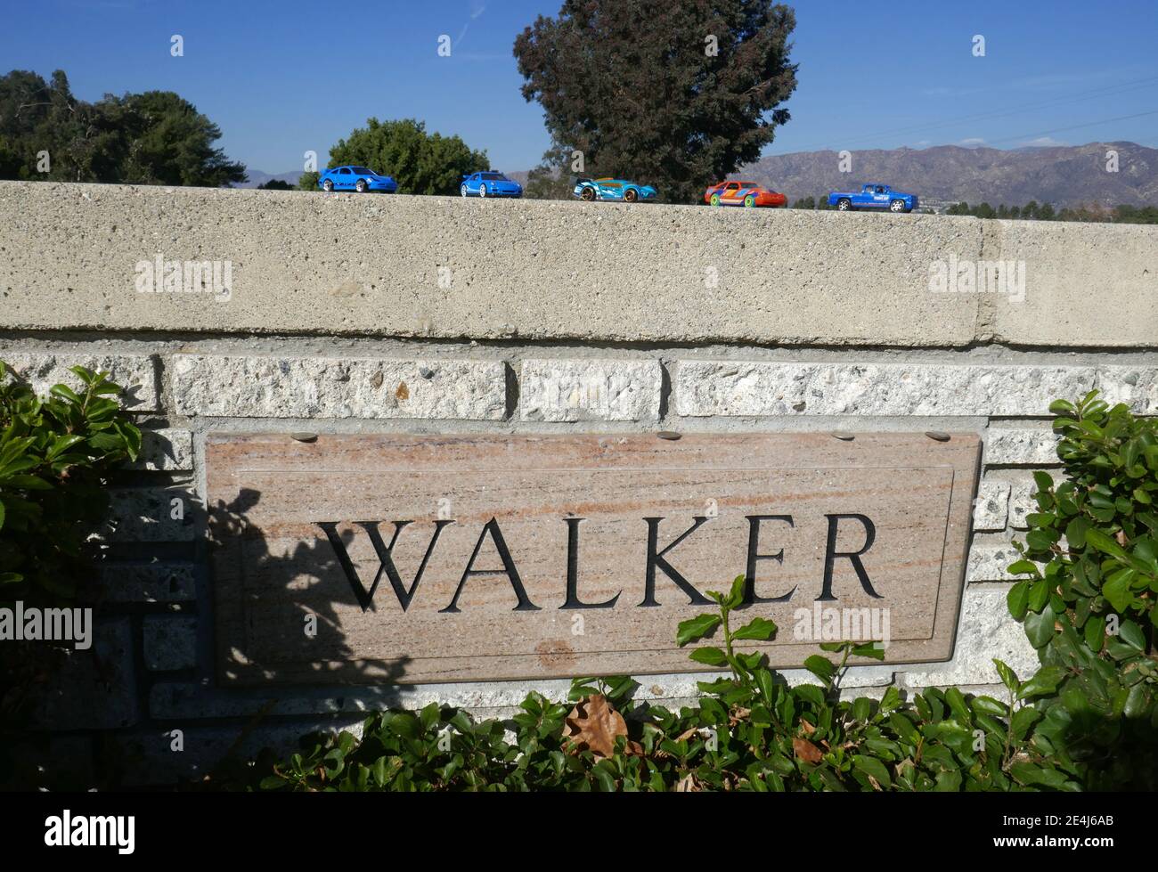 Los Angeles, California, USA 21st January 2021 A general view of atmosphere of actor Paul Walker ...