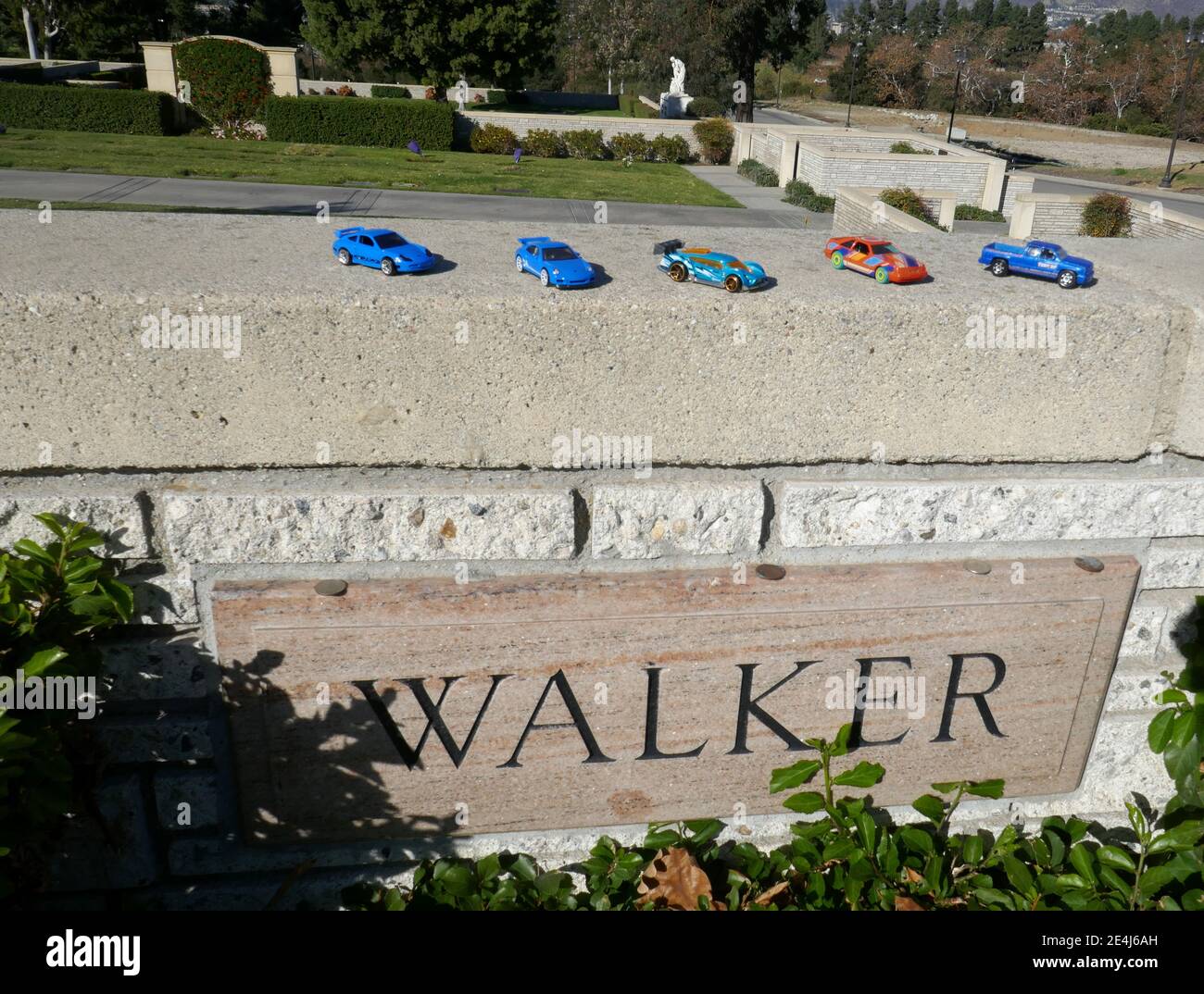 Los Angeles, California, USA 21st January 2021 A general view of atmosphere of matchbox cars at ...