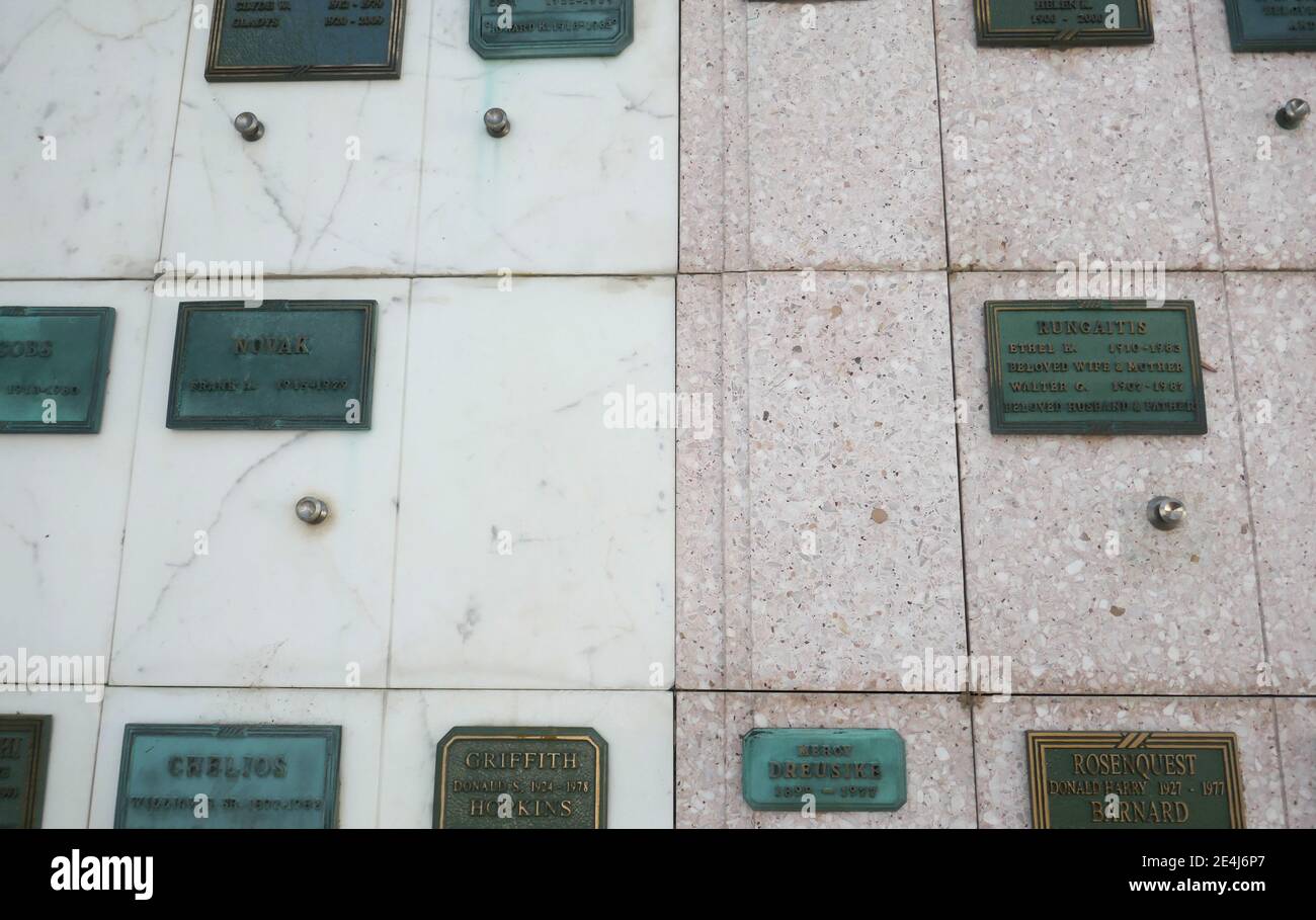 Los Angeles, California, USA 21st January 2021 A general view of ...