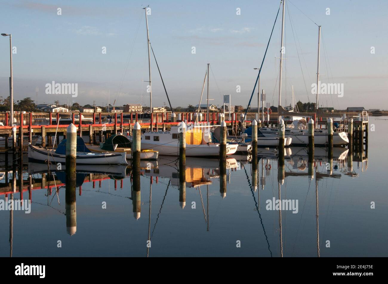 Seaside village of Port Albert in South Gippsland, once a port for ...