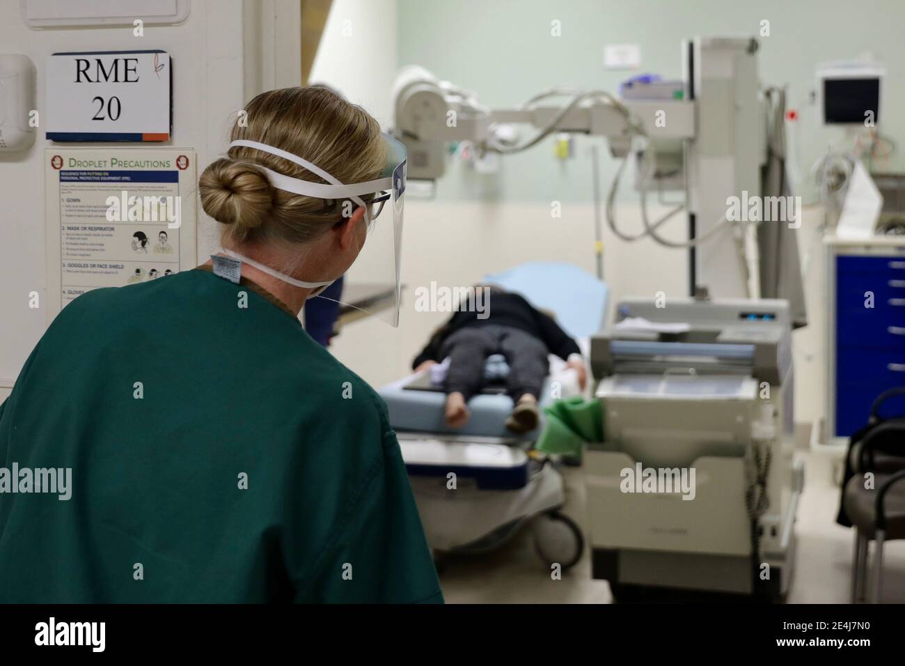 Healthcare worker watches patient hi-res stock photography and images ...