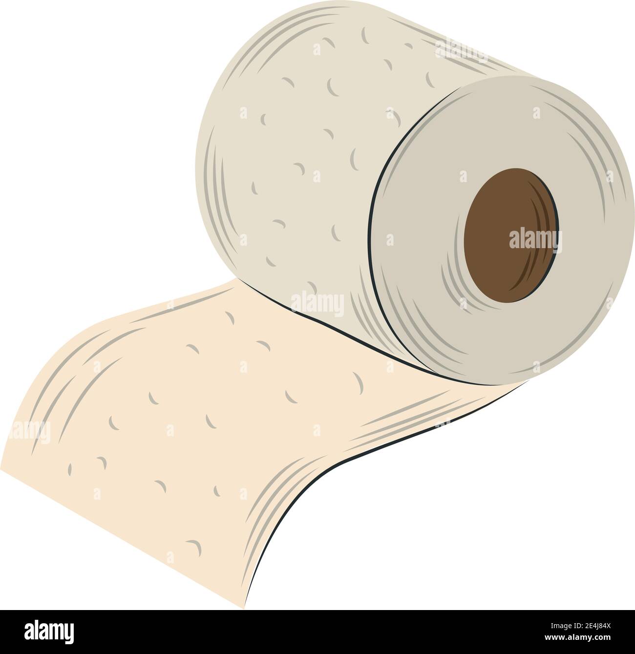 toilet paper clean and hygiene isolated design vector illustration ...