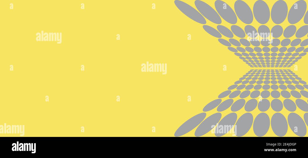 Illustration of abstract gray patterns on a yellow background Stock ...