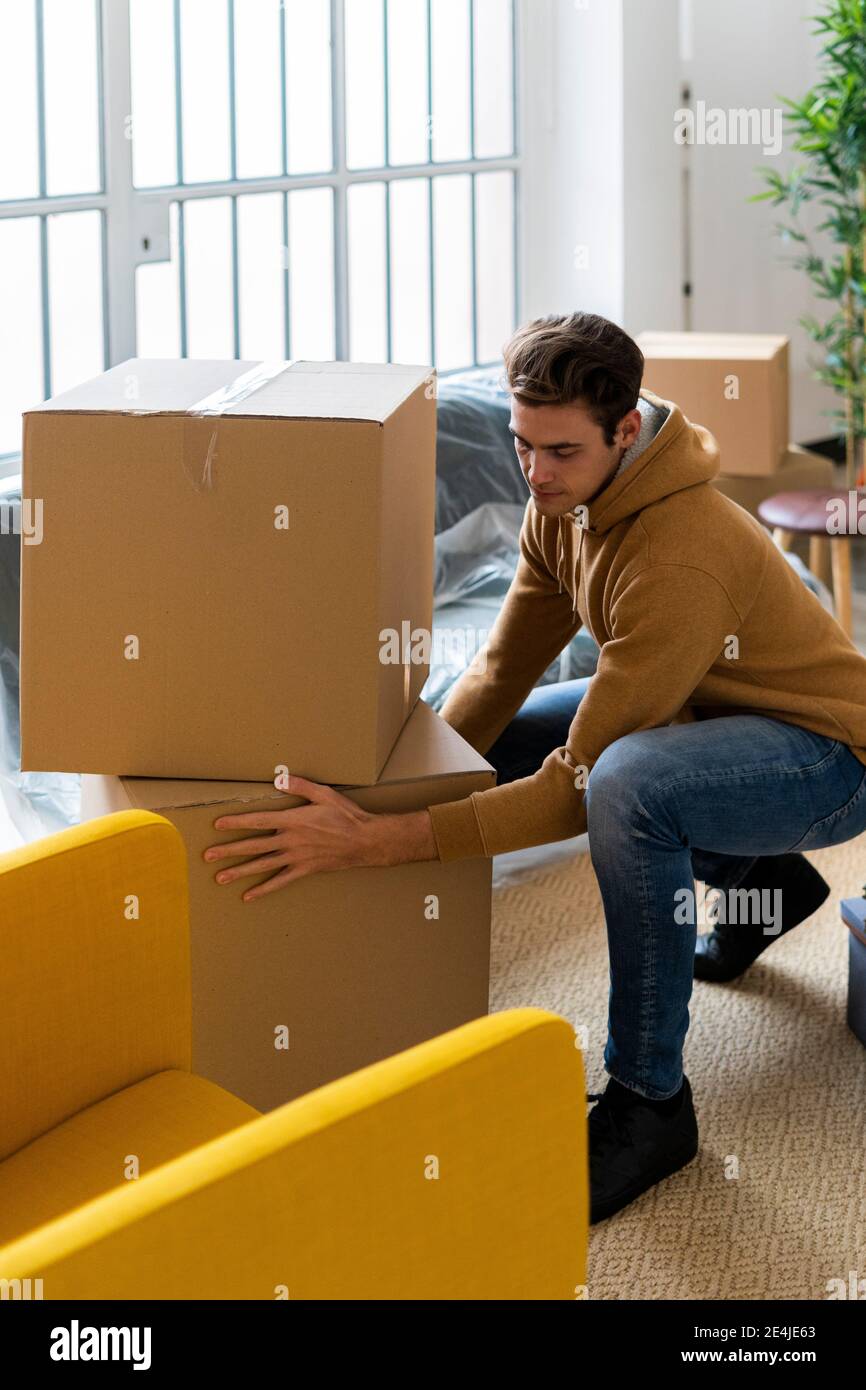 Loft boxes hi-res stock photography and images - Alamy