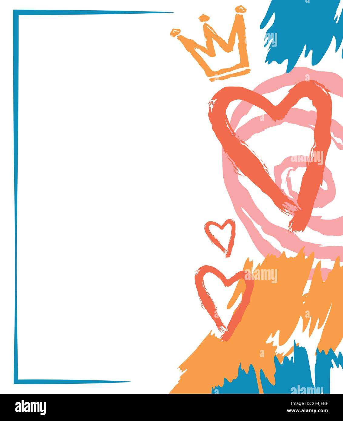 sketch and doodle creative abstract elements color design background ...