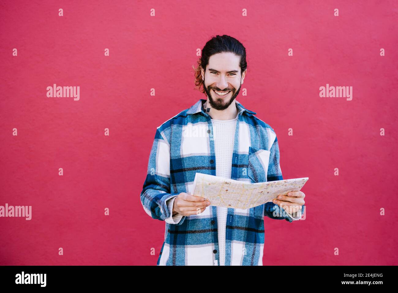 Person wall map hi-res stock photography and images - Alamy